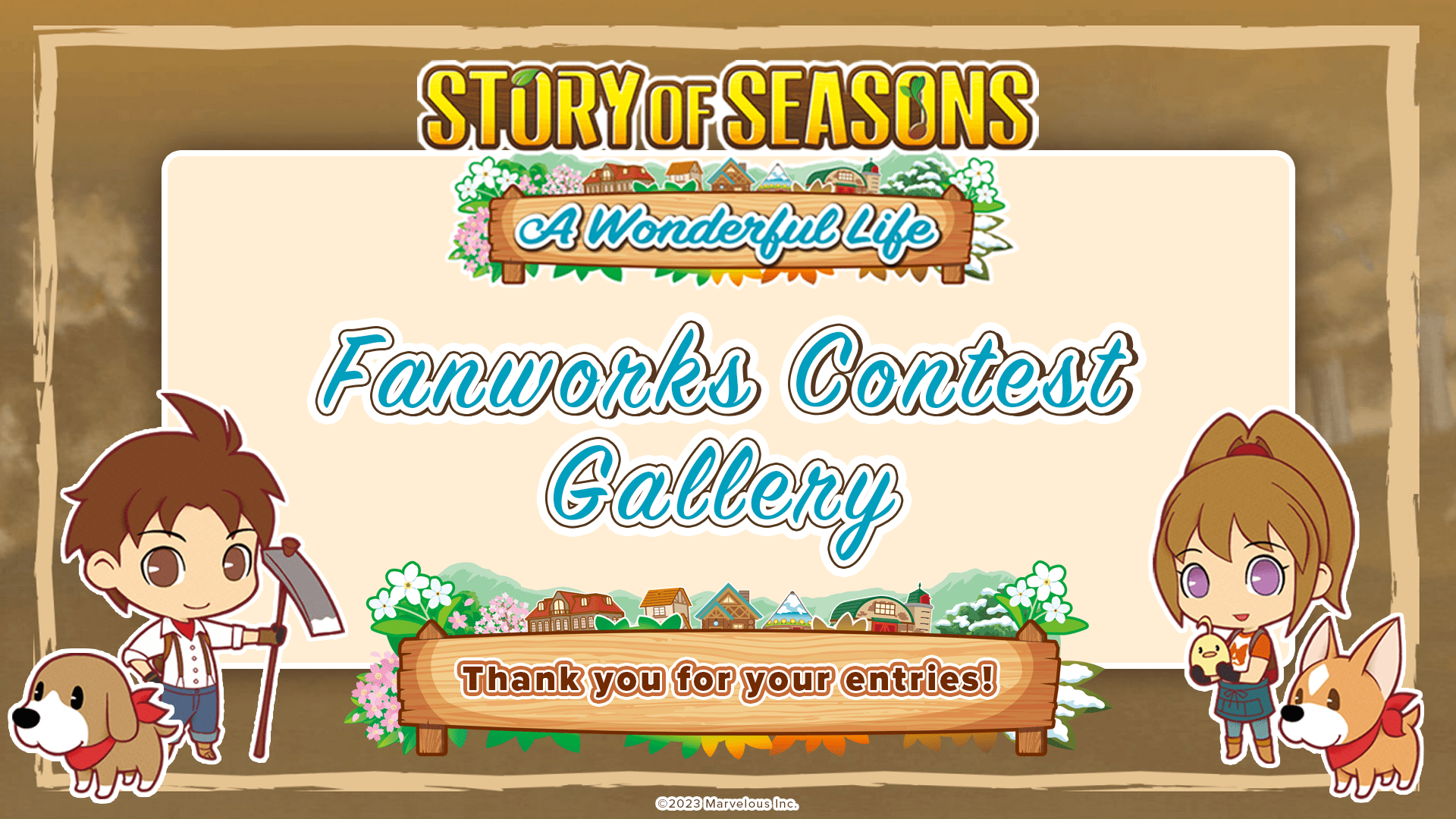 STORY OF SEASONS: A Wonderful Life Fanworks Contest Gallery + Winners ...